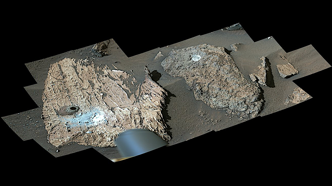 Mars Perseverance Rover Imagery Of A Rock With Possible Biosignatures ...