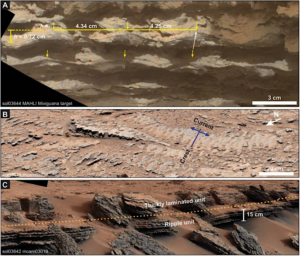 Wave Ripples Formed In Ancient, Ice-free Lakes In Gale Crater, Mars ...