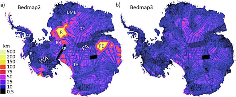 New Map Of The Landscape Beneath Antarctica's Ice Unveiled - Astrobiology