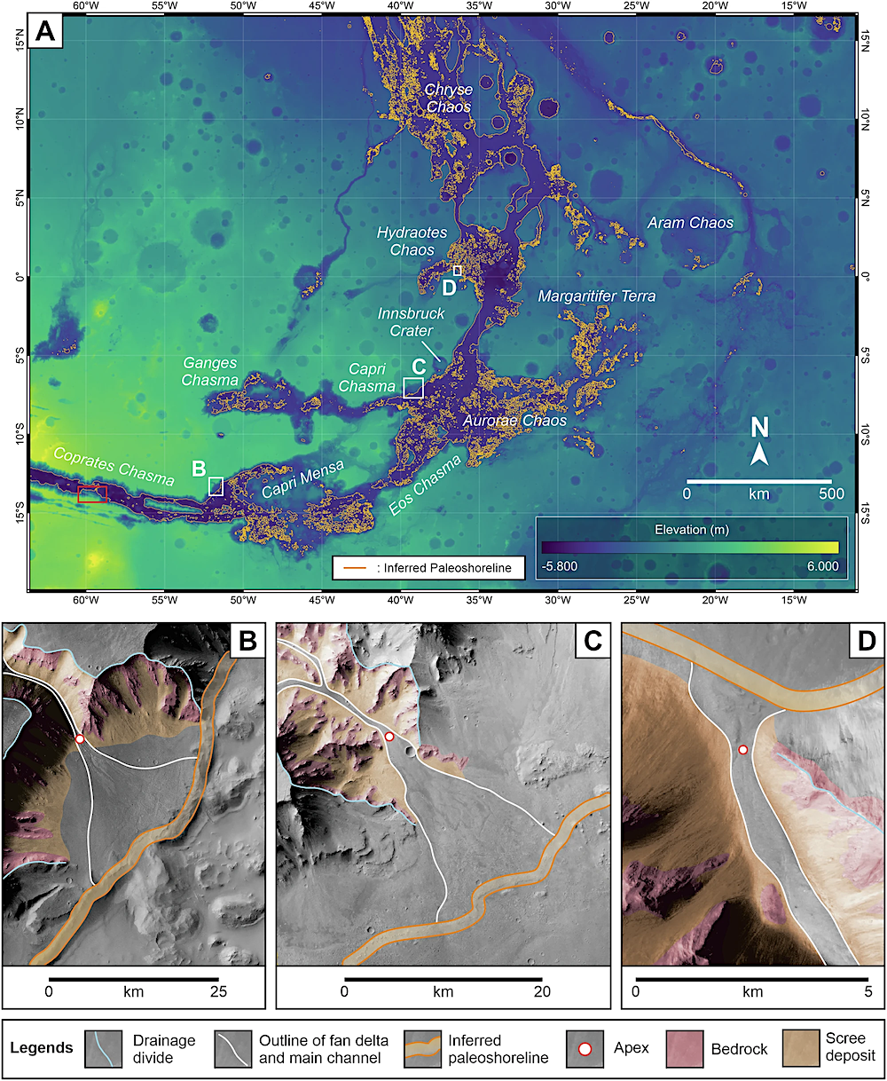 Mars Was Half Covered By An Ocean - Astrobiology