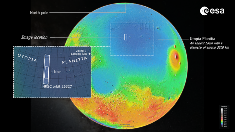 Volcanic Ash Creeps Across Mars - The View From Orbit - Astrobiology